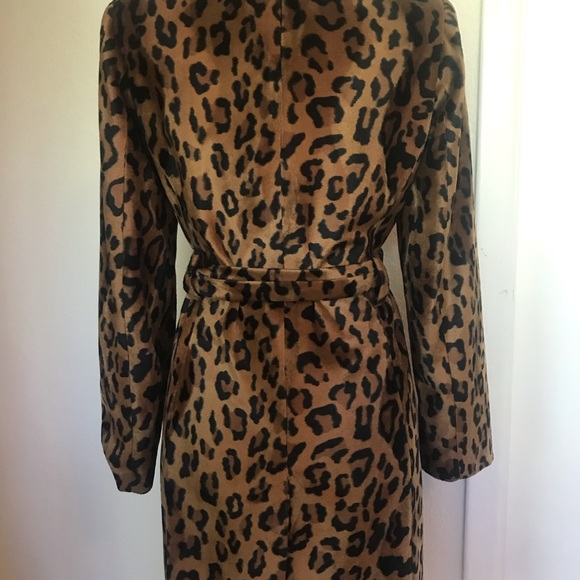 bebe | Jackets & Coats | Vintage Bebe Leopard Coat | Poshmark